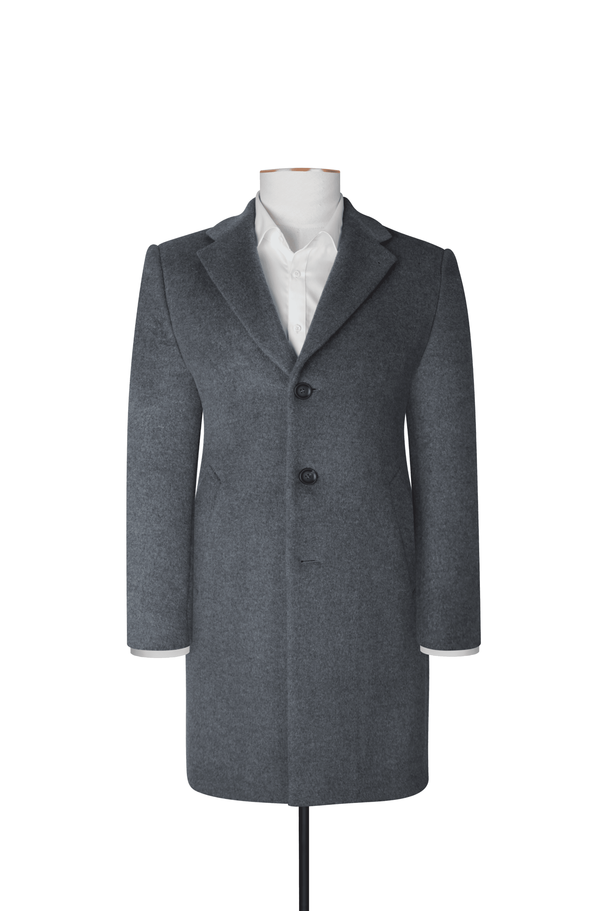 Knot Standard Grey Short Coat by Knot Standard
